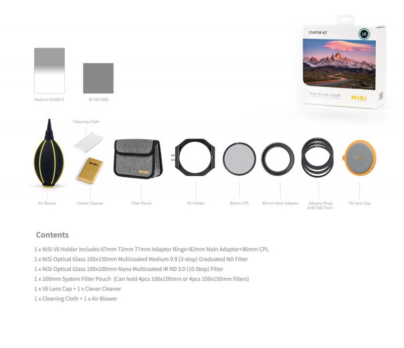 NiSi Introduces four versions of the V6 100mm Filter kit Ⅲ – NiSi ...