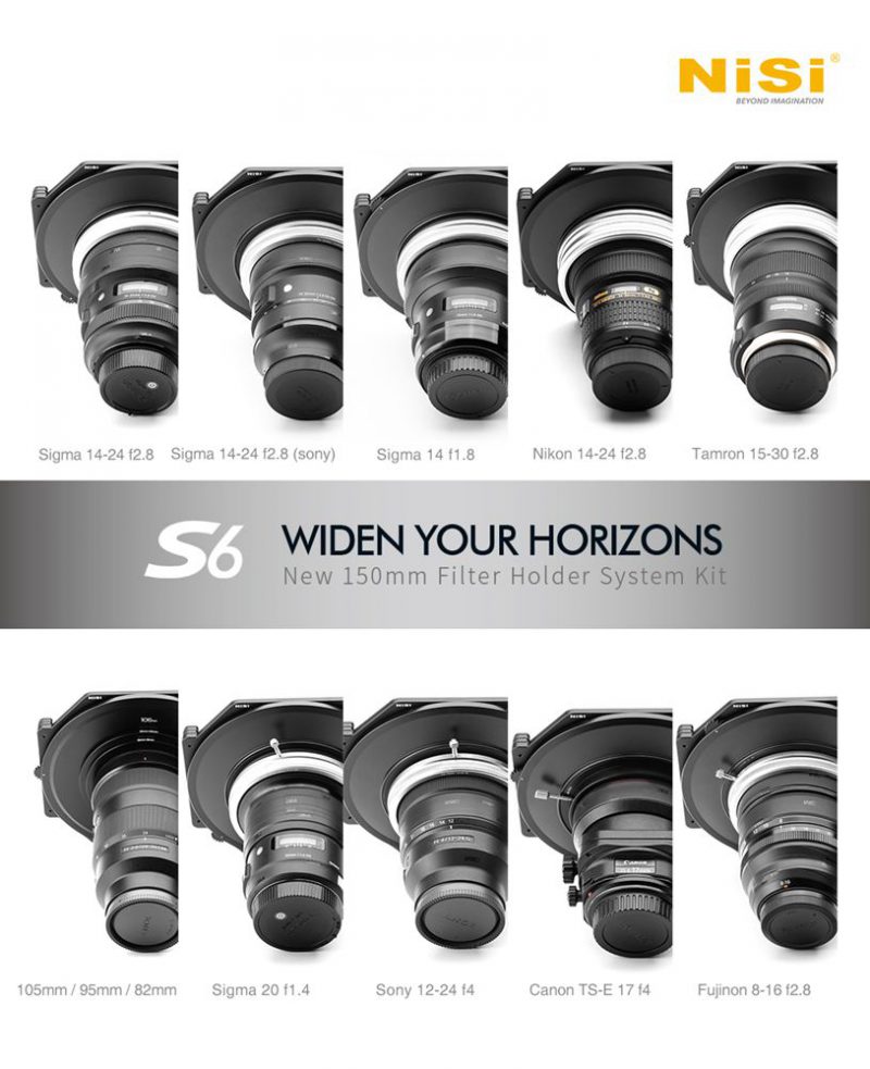 NiSi Introduces the S6 Range of 150mm Filter Holder Kits – NiSi Filters ...