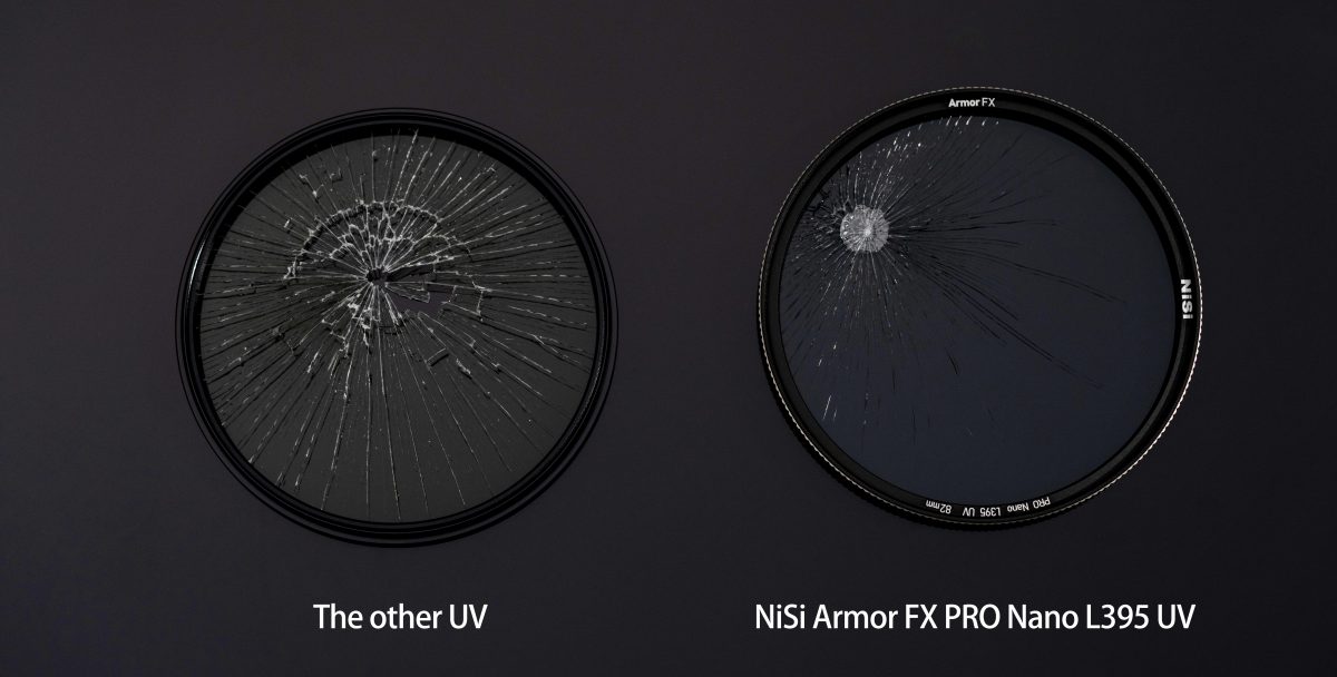 NiSi Armor FX L395 Pro Nano UV - explosion proof filters